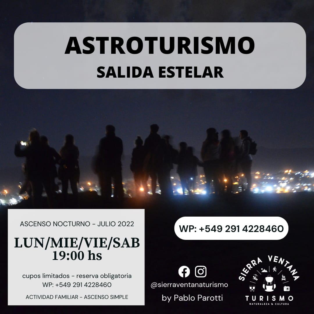 Observación del cielo y las estrellas desde el llamado "cerro del Amor ...