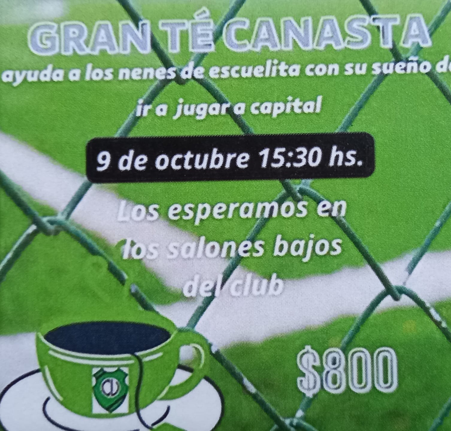 Te canasta organizado por el Club Unión