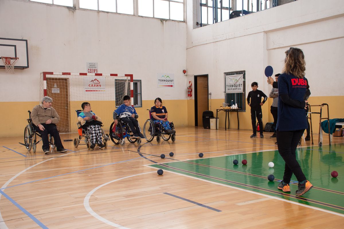 Tornquist tuvo su primer torneo de Boccia