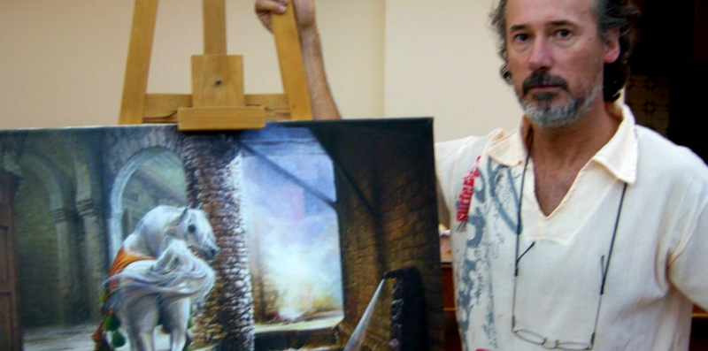 Con Rubén Bustillo se fue un artista plástico de nivel mundial