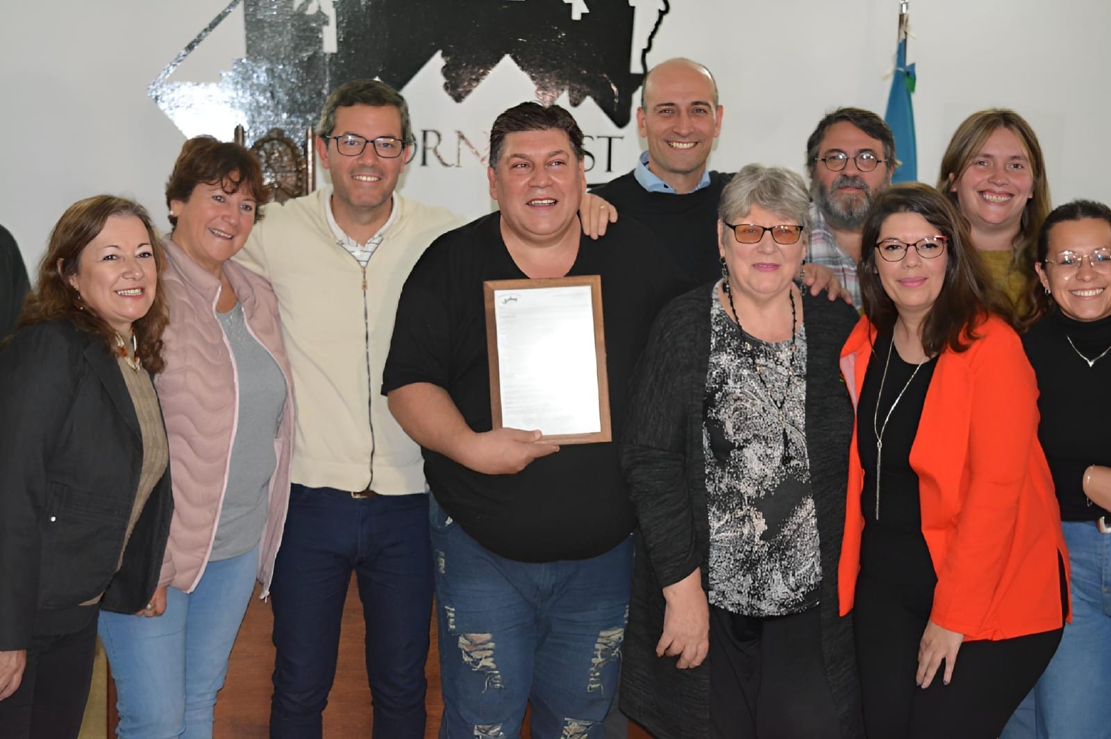 Fabio Gonzalez fue declarado embajador cultural del distrito de Tornquist