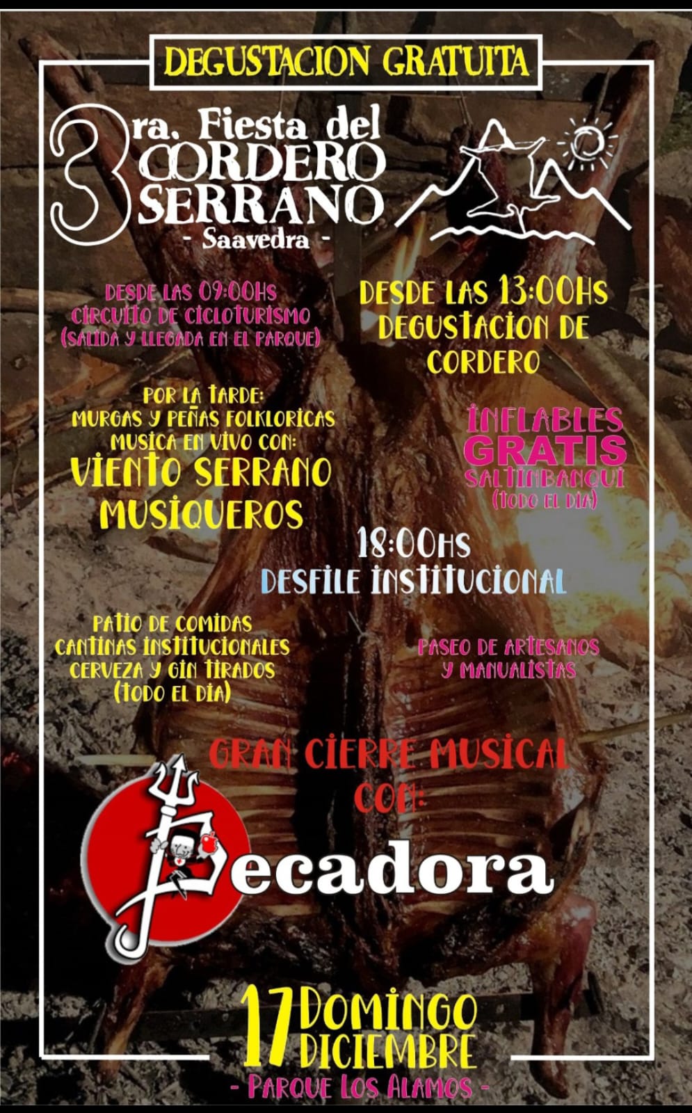 Se llevará a cabo la tercera Fiesta del Cordero Serrano con entrada ...