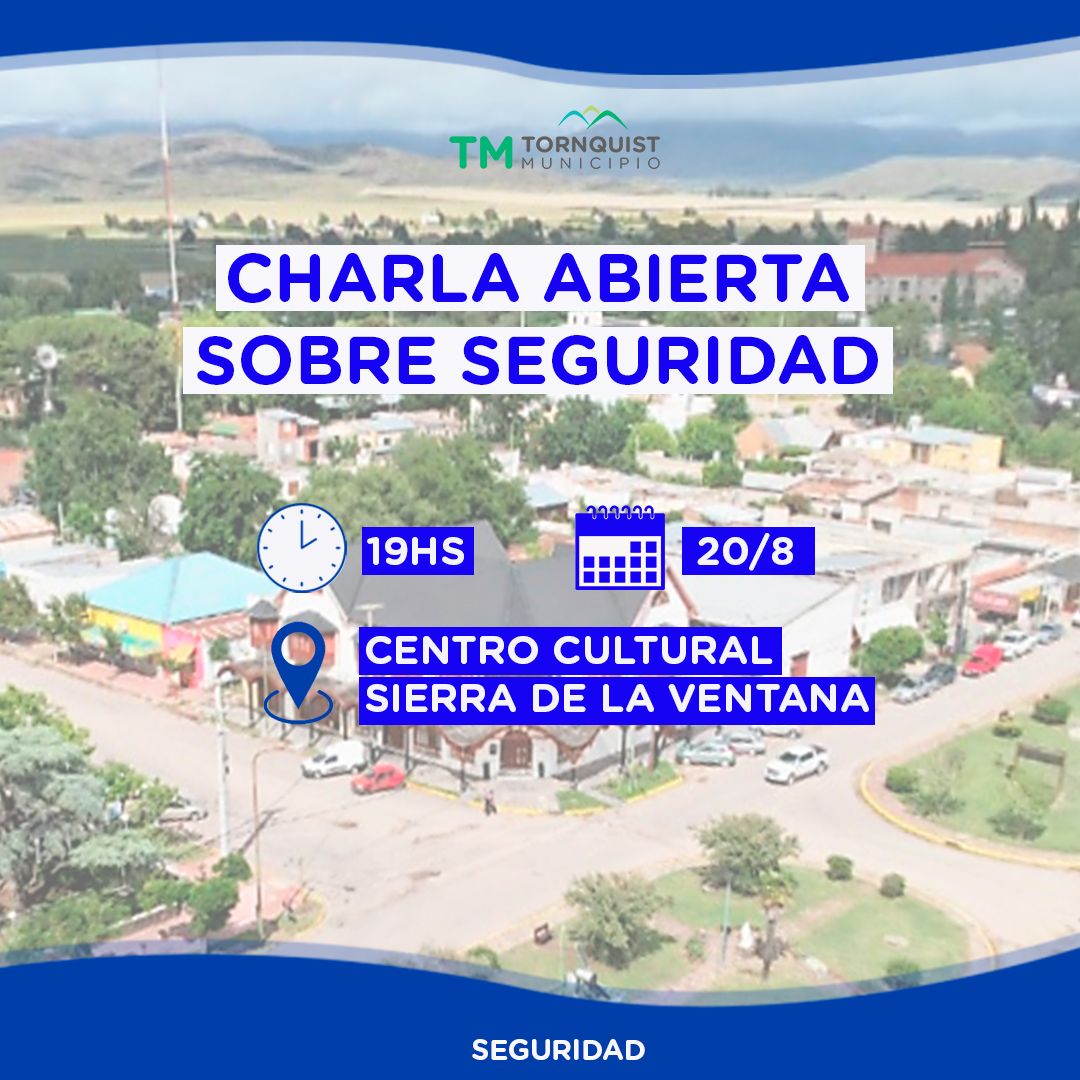Brindarán una charla abierta a la comunidad sobre prevención en ... Brindarán una charla abierta a la comunidad sobre prevención en ...