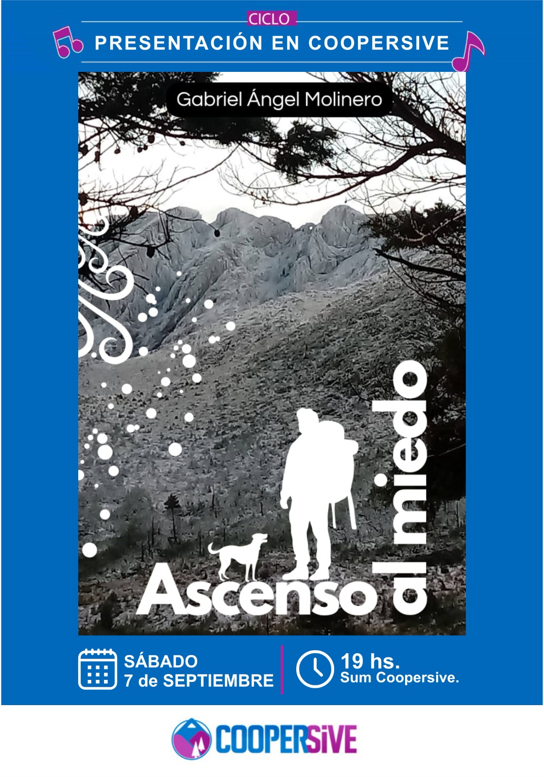 Presentación del Libro "Ascenso al miedo" de Gabriel Ángel Molinero