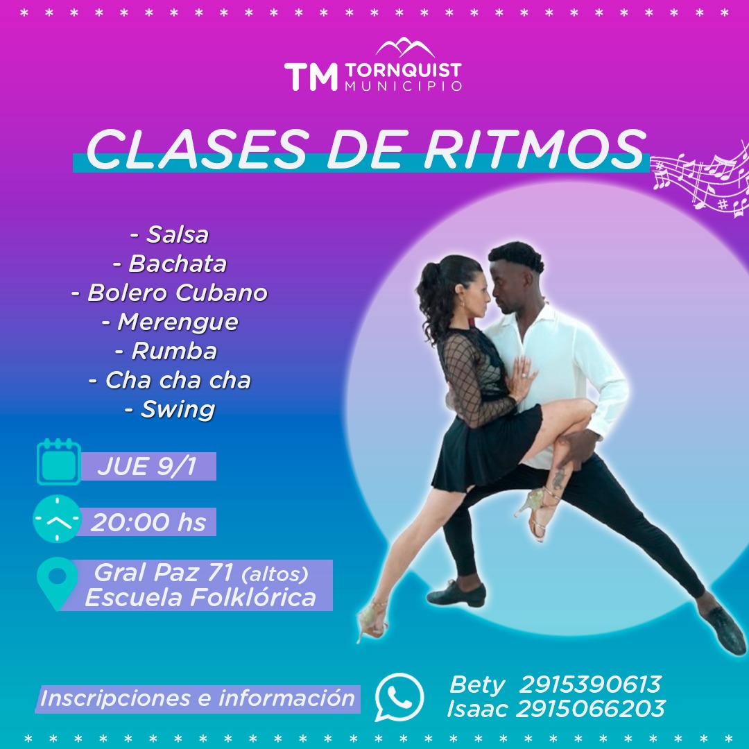 Taller de verano: Clases de ritmos en la Escuela Folklórica Municipal