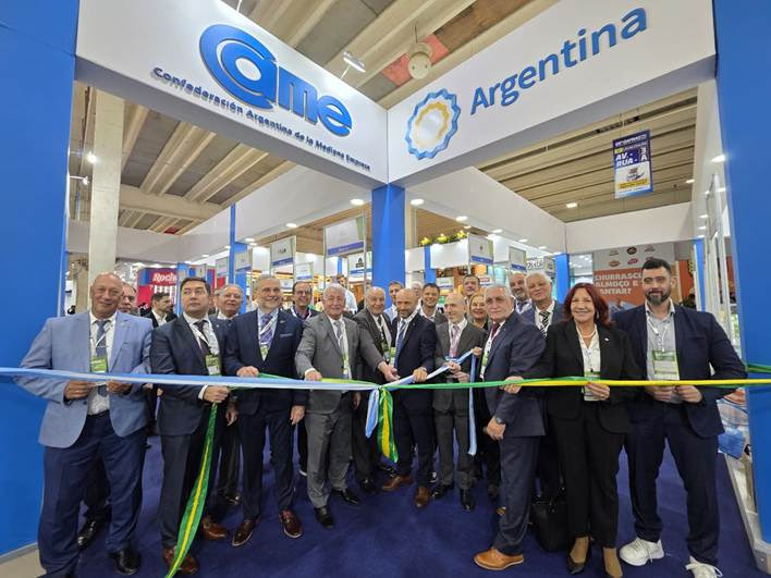 CAME impulsa el comercio pyme en Brasil con el mayor stand de Expo Apras