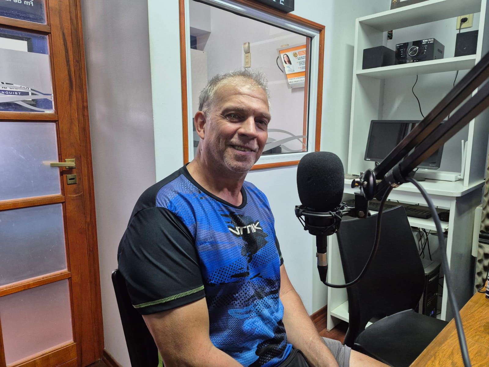 Mario Morales visitó Tornquist después de nueve años