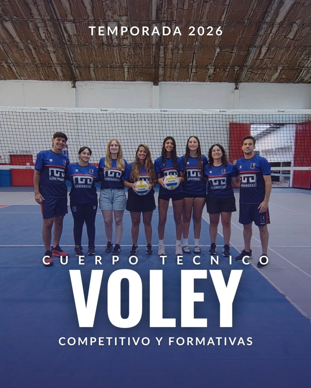 Automoto Vóley presentó su cuerpo técnico para la temporada 2026