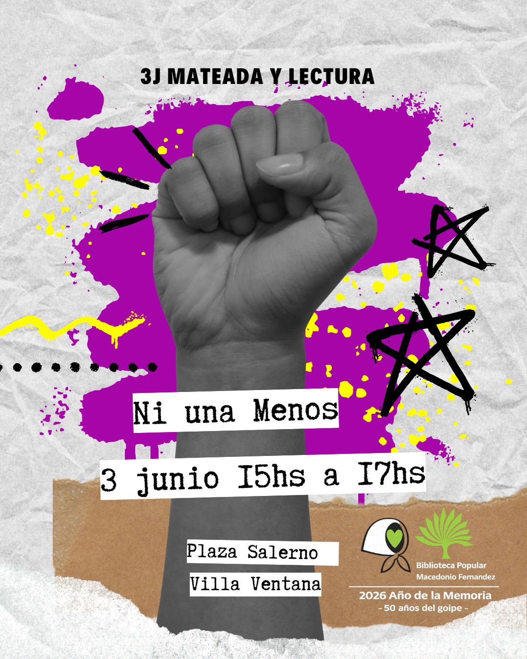 Nuevas actividades en la Biblioteca Popular de Villa Ventana