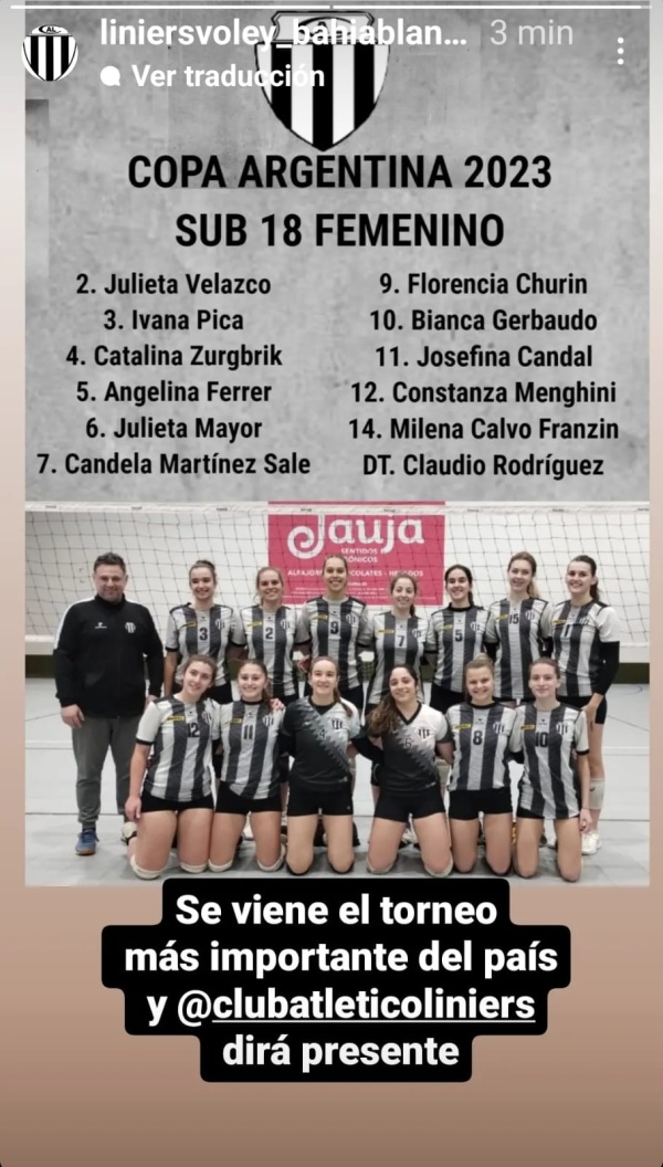 El Club Liniers, será uno de los representantes de la región en la Copa ...