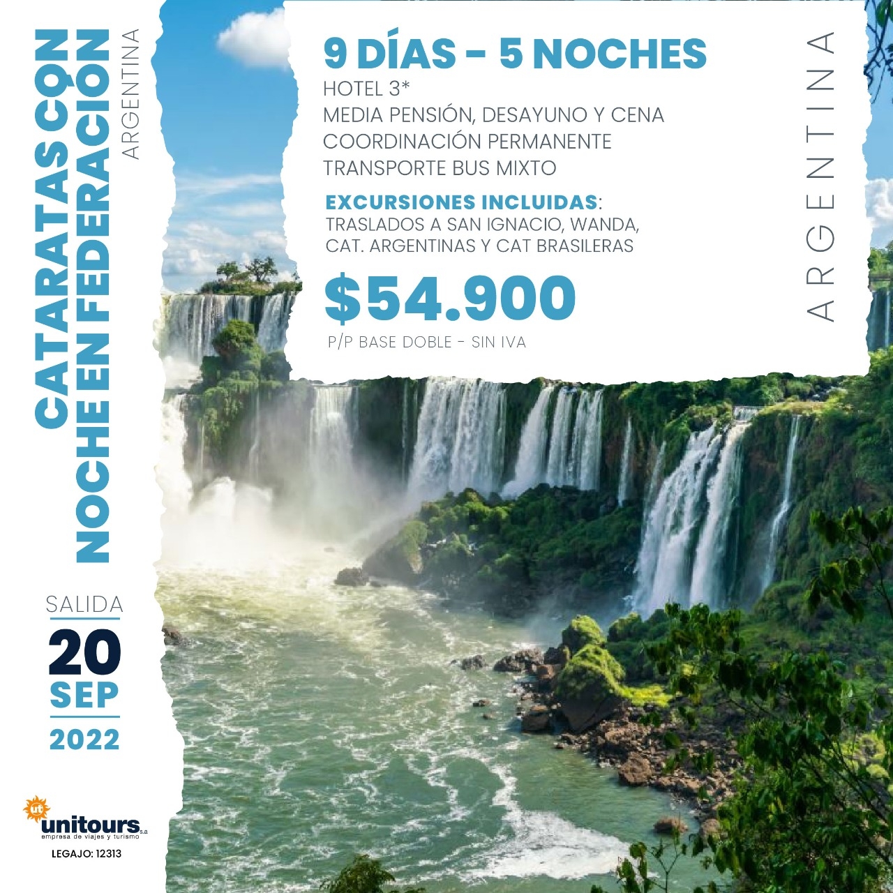 Unitours llega a la ciudad y zona con imperdibles viajes